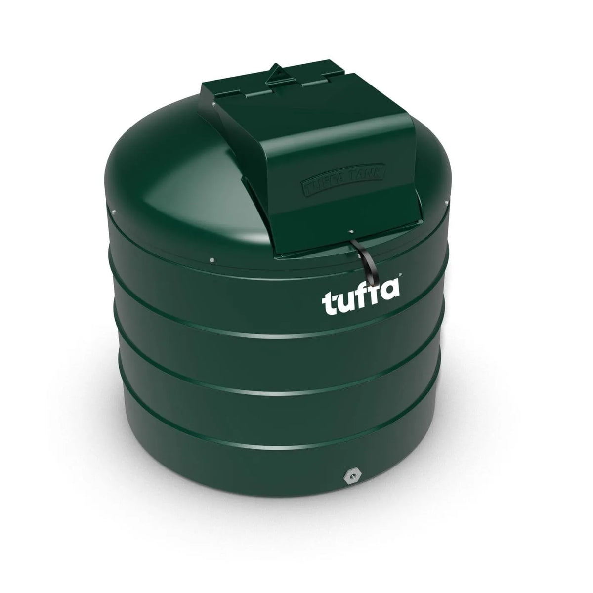 1400 Litre Plastic Bunded Heating Oil Tank 1'' Bottom Outlet - Clock G ...