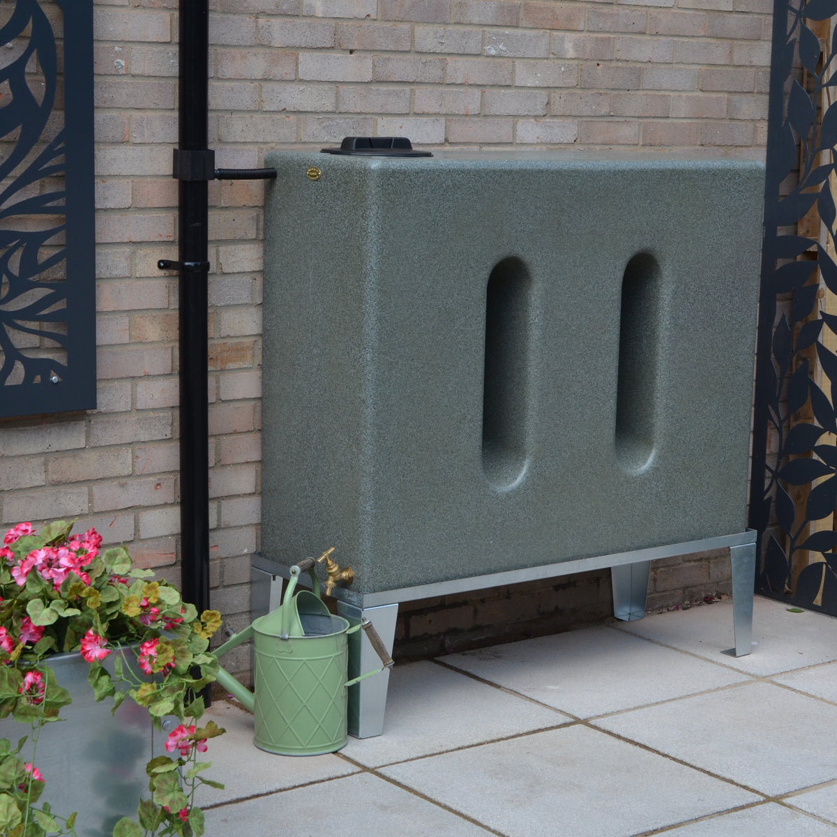 500 Litre Water Butt V1 - Green Marble – Etills.com