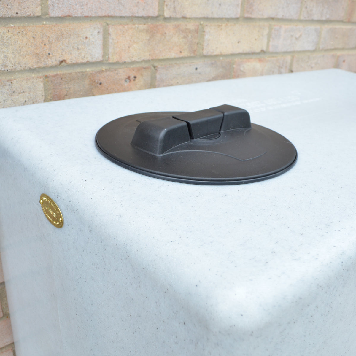 350 Litre Square Water Butt V1 - White Marble – Etills.com