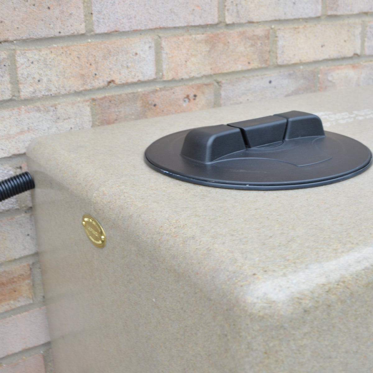 350 Litre Square Water Butt V1 - Sandstone – Etills.com