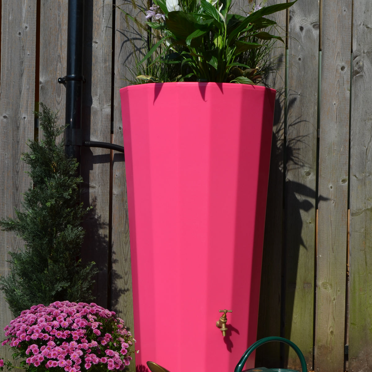 200 Litre Water Butt Planters Pink - Metro Large – Etills.com