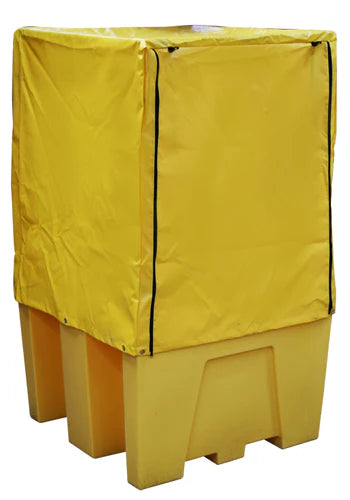 IBC Bund Pallet Grid & Yellow c/w PE Grid & Premium Cover – Etills.com